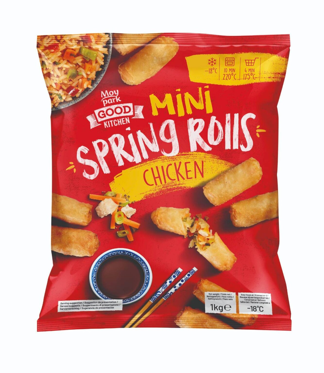Mini Chicken And Vegetable Spring Rolls - Kwiksave
